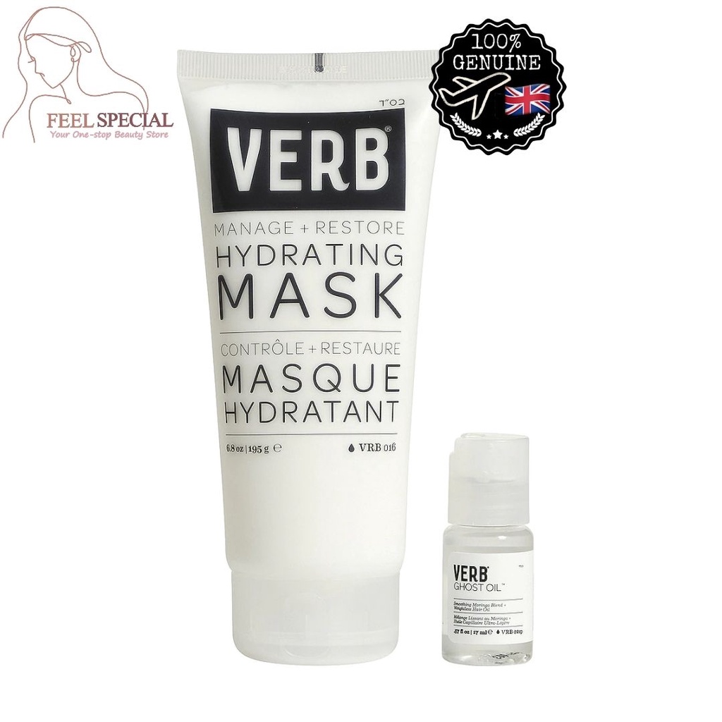 KL READY STOCK 🇺🇸 | VERB Hydrating + Smooth Kit - Hydrating Mask (195g ...