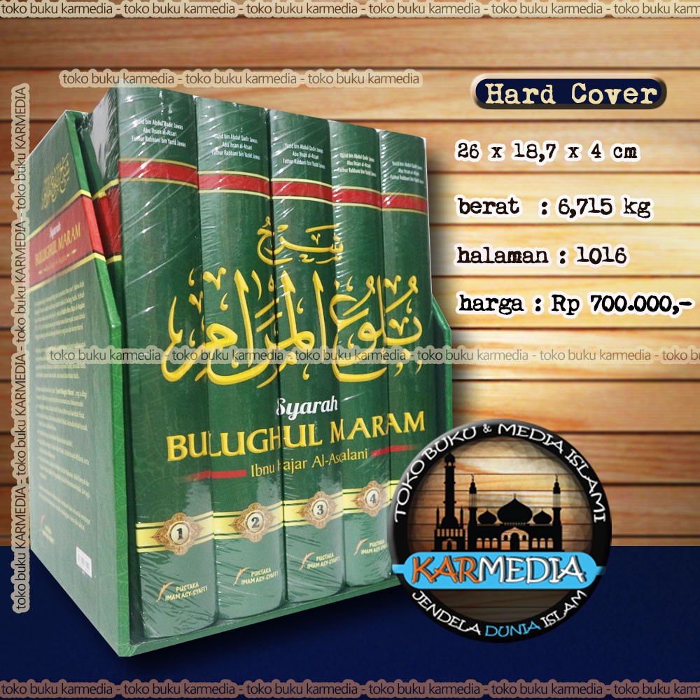[1SET] COMPLETE Syarah Bulughul Maram - Imam Syafii Library - Karmedia | Shopee Malaysia