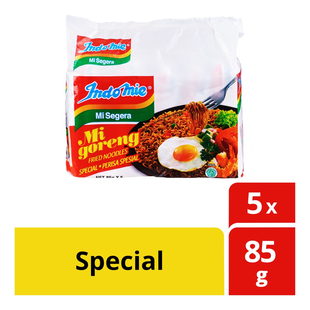 Indomie Instant Fried Noodles Special (85g x 5)-EXP:06/2023 | Shopee Malaysia
