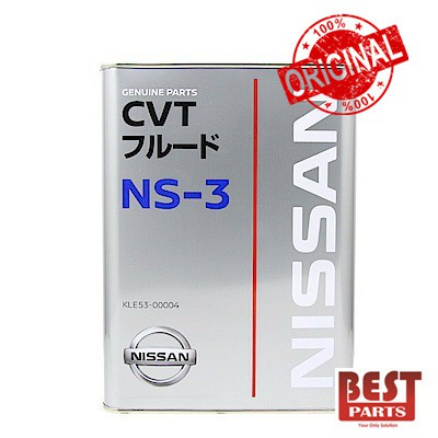 Nissan CVT NS3 Gear Oil 4 Litre TEANA X-TRAIL SERENA FOR CVT GEAR BOX ...