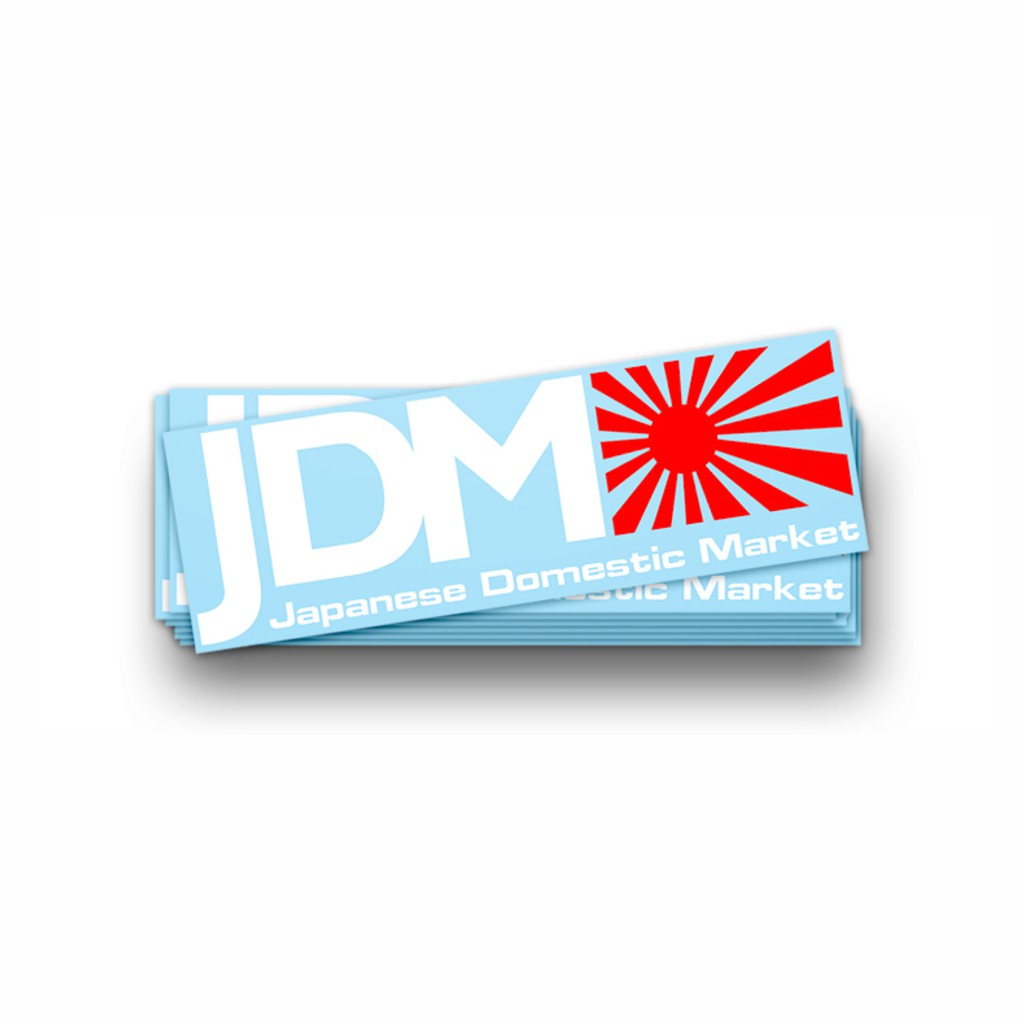 JDM Japan Domestic Market Waterproof Cutting Car Sticker | Shopee Malaysia
