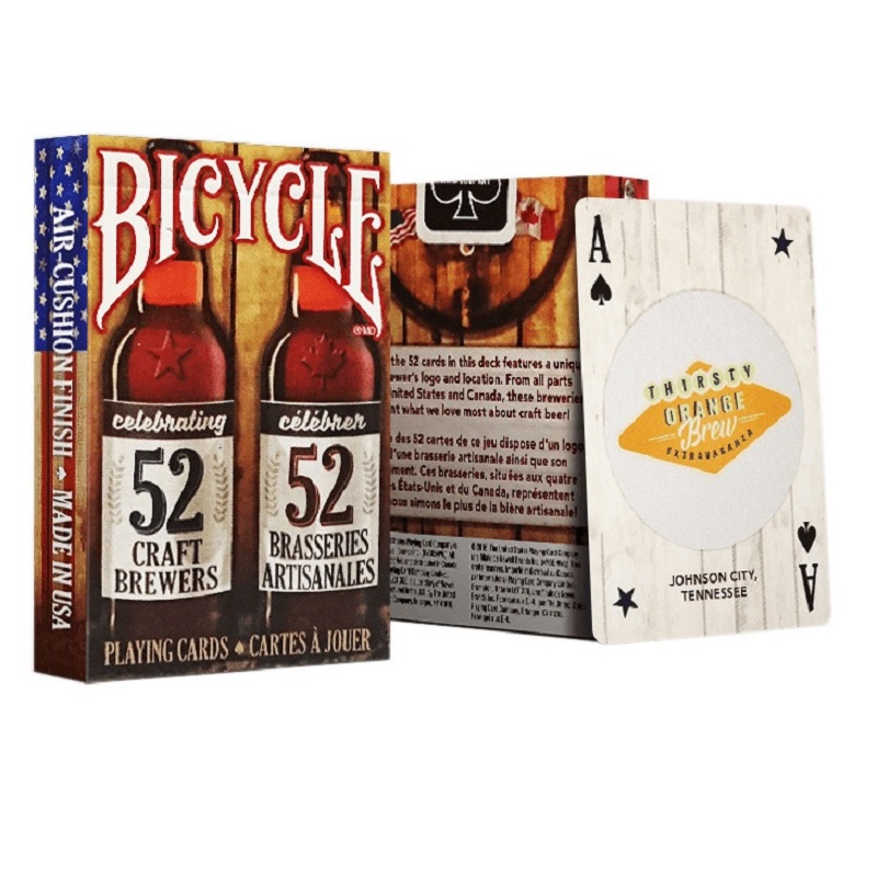 Bicycle Craft Beer V2 Playing Cards Breweries Deck Card Games Magic ...