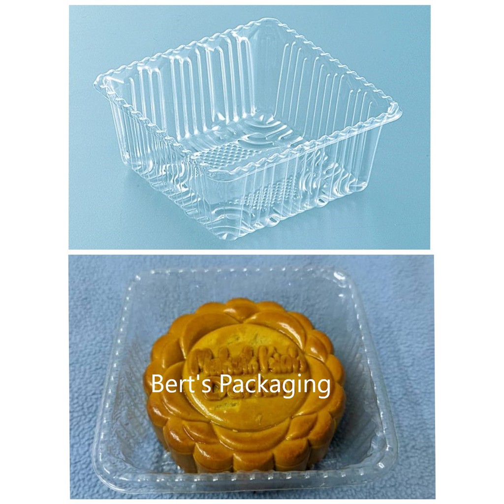 Moon Cake Tray 50pcs / Single Moon Cake Tray / Bekas Moon Cake / 100g ...