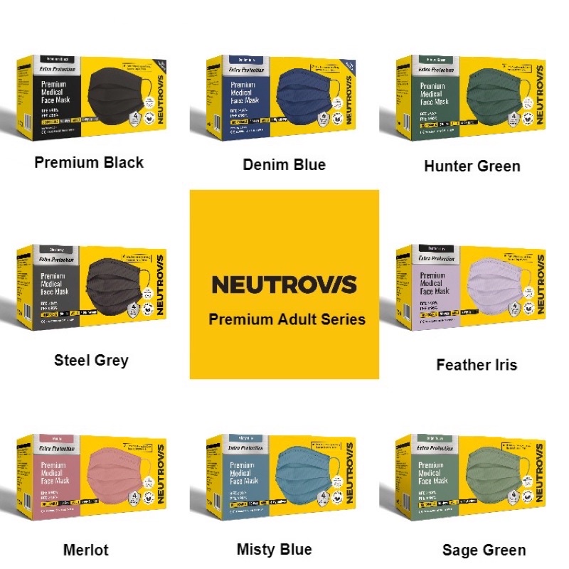 Neutrovis 4 Ply Extra Soft Premium Medical Face Mask | Shopee Malaysia