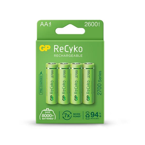 GP RECYKO RECHARGEABLE BATTERY & CHARGER SMART ENERGY AA / AAA 9V / B441 / E211 / B631 / M451 ...