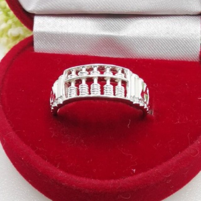 Pure Silver 925(Abacus / Sempoa)Rings(Small)Cincin925[Ready Stock ...