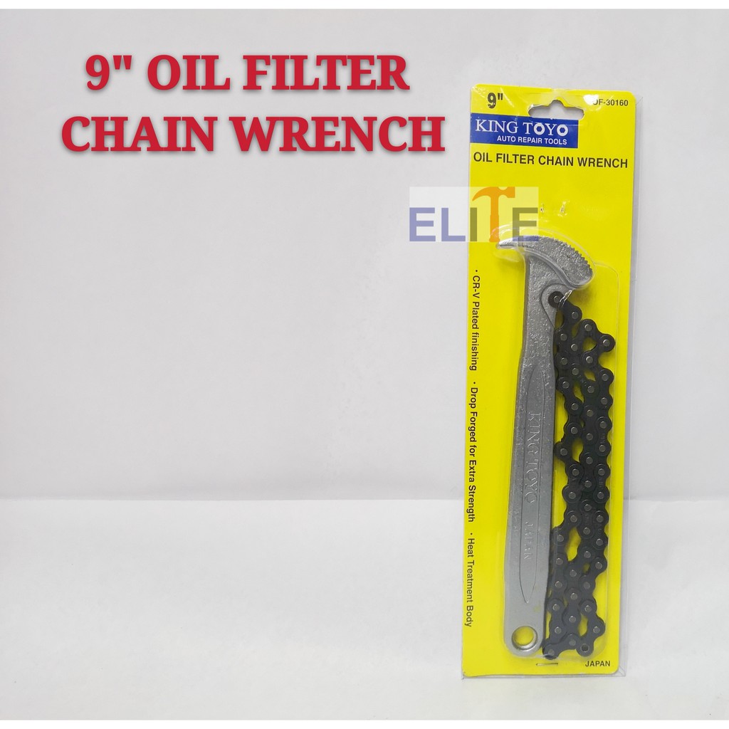 KING TOYO 9" OIL FILTER CHAIN WRENCH [ OF-30160 ] | Shopee Malaysia