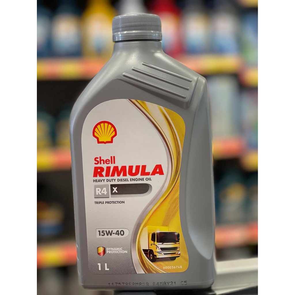 Shell Rimula R4 X Lubricant Diesel Engine Oil (Minyak Hitam Enjin Lori ...