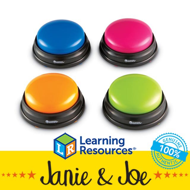 Learning Resources Answer Buzzers (Set of 4)- Age 3+, Classroom ...