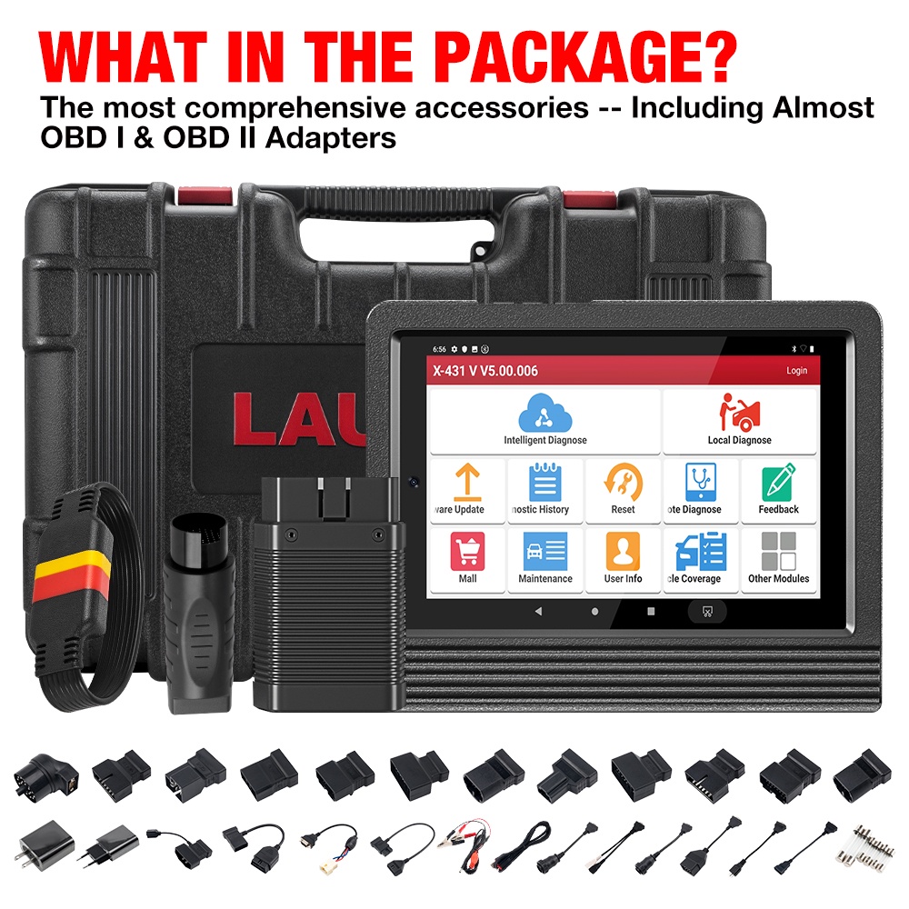 Launch X431 PRO V5.0 Automotive Diagnostic tools Full System ECU Coding ...