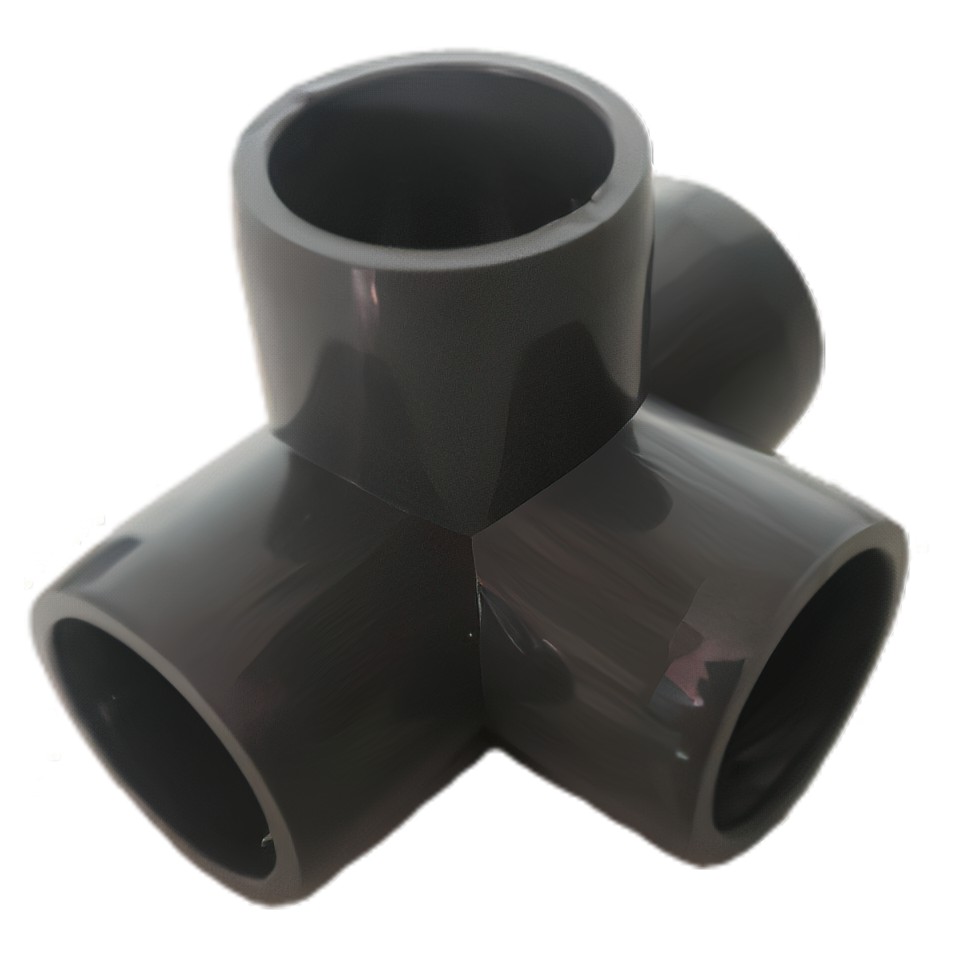PVC FITTING 3 WAY 4 WAY 5 WAY CROSS CONNECTORS JOINTS MALAYSIA STANDARD 15mm 20mm 25mm 32mm ...