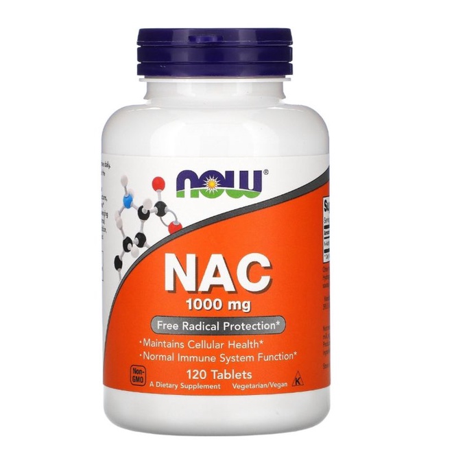 Now Foods, NAC, 1000 mg, 120 Tablets | Shopee Malaysia