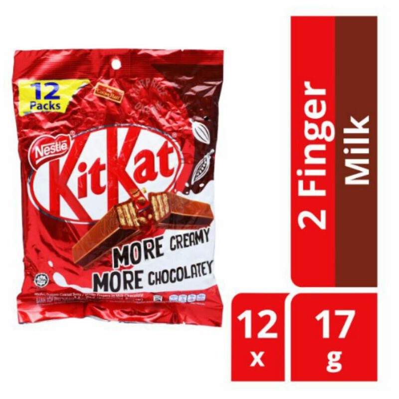 Kit Kat 12 Packs (12 x 17g) | Shopee Malaysia