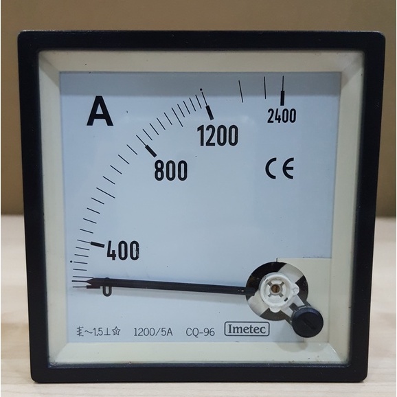 CLEARANCE IMETEC Ammeter AC1600/5A | Shopee Malaysia