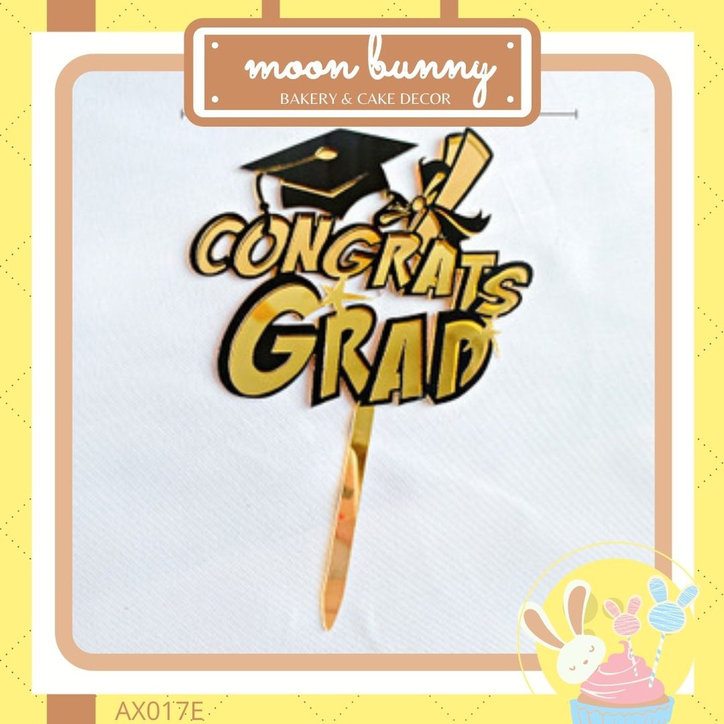 Happy Graduation Cake Topper Convo Graduation Bouquet Decoration 2025 ...