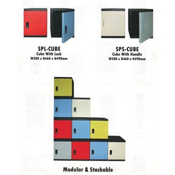CUBE-PLASTIC CUBE/ SPL CUBE WITH LOCK/ PLASTIC LOCKER / CUBE BOX ...
