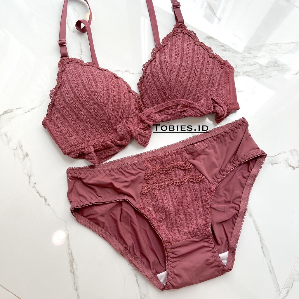 French Triangle Brasserie Bra Set (Good) | Shopee Malaysia