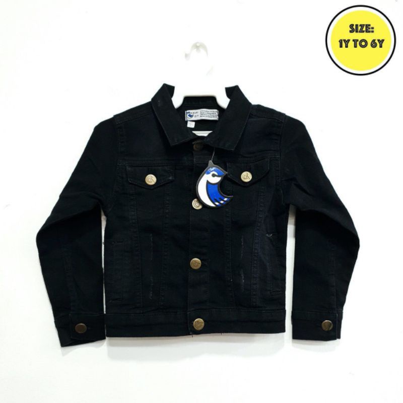 🔥🔥🔥🔥🔥JACKET DENIM kids Baby Sweater Jeans Boys Girls Baju Budak Raya ...