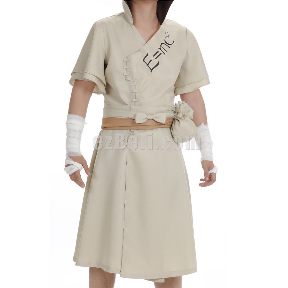 Anime Protagonist Dr Stone Professor Senku Ishigami Coat Cosplay ...