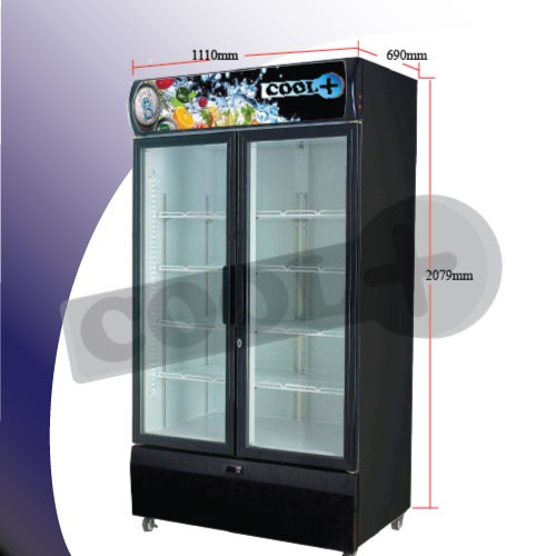 Solid Cool Plus 2 Door Chiller/Peti Sejuk 2 Pintu Model: 2DBB | Shopee ...