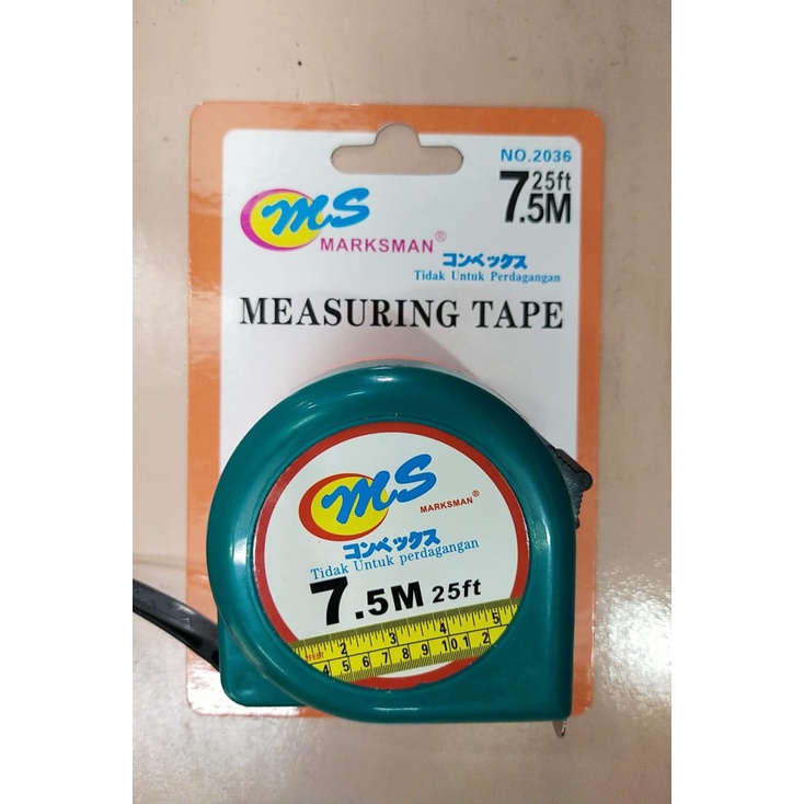 ( High Quality ) Measuring Tape - 7.5 meter / 25 FT Tali Tape Ukur ...