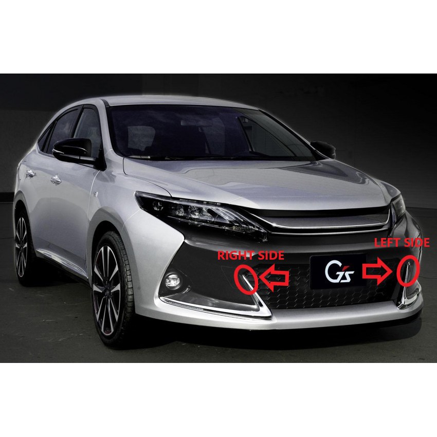 GENUINE TOYOTA HARRIER 2015 ZSU60 G'S FRONT BUMPER SMALL CHROME ...