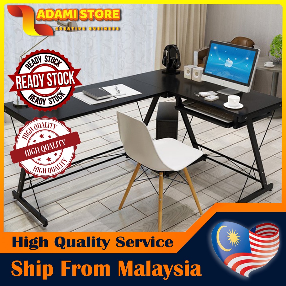 ADAMI Z-shaped corner creative computer desk Computer desk desktop ...
