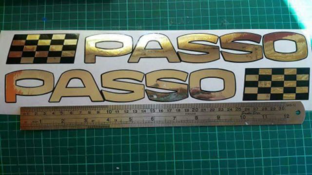 Sticker passo #stikerinfinite #stikermurah #stikerpasso | Shopee Malaysia
