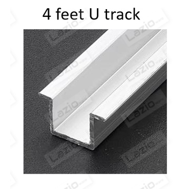 Aluminium top "U" track and bottom "V" track rail for sliding door ...