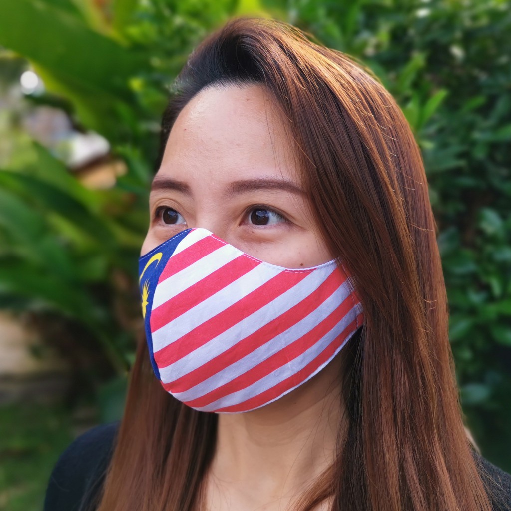 Mask Merdeka 2021 | 3 plys Facemask with Malaysia Flag (Jalur Gemilang ...