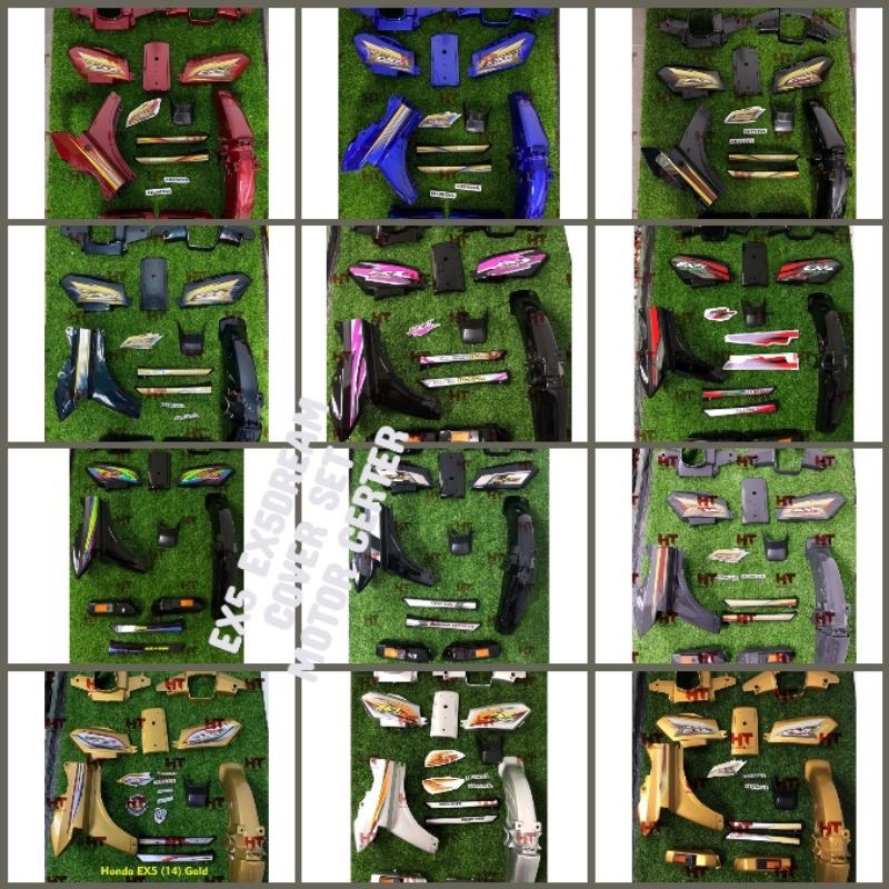 EX5 EX5 DREAM COVER SET OEM (E.Red,New Blue,Grey,Black,Purple Black ...