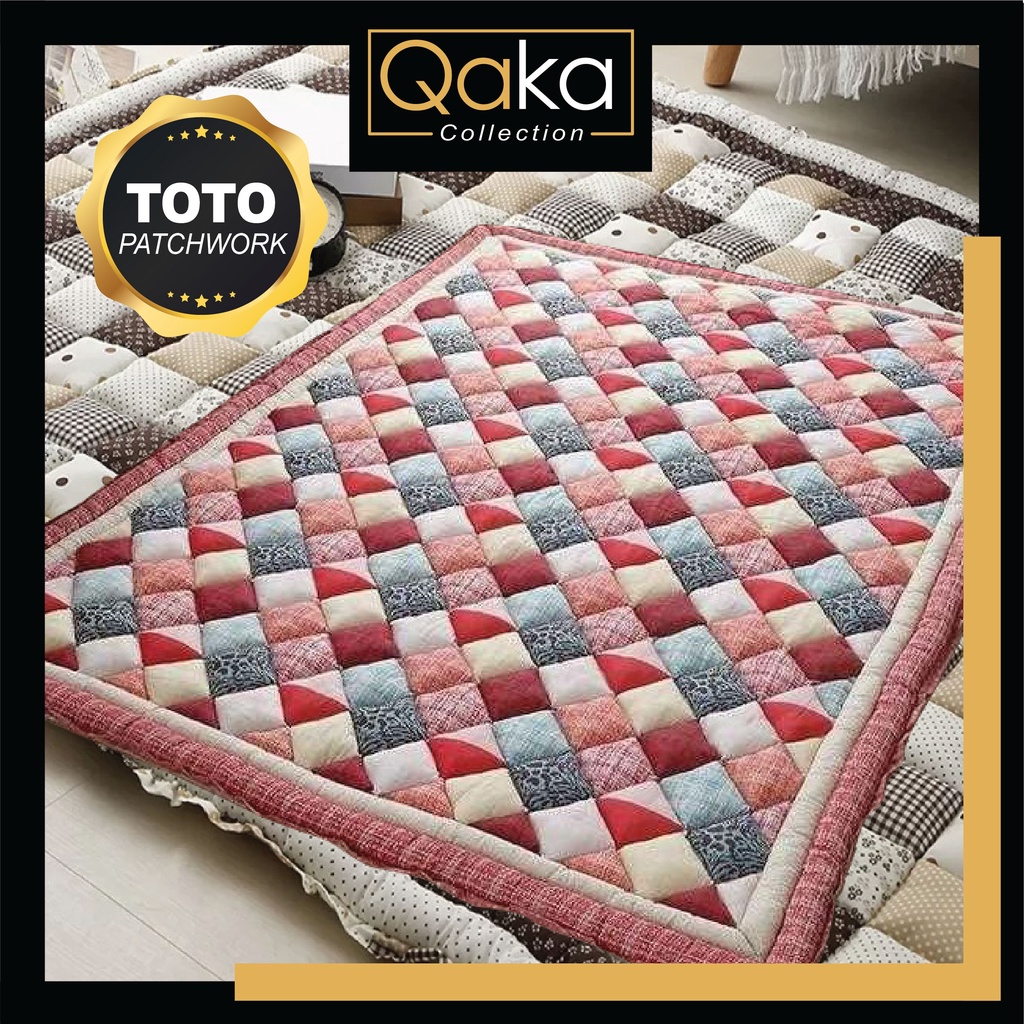 NEW TILAM TOTO PATCHWORK HIGH QUALITY 100% COTTON / QUEEN & KING SIZE ...