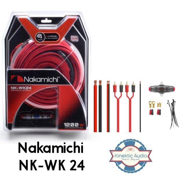 Nakamichi NK-WK24 - 4 CH AMPLIFIER KIT/CAR Amplifier kit/Kit Amplifier ...