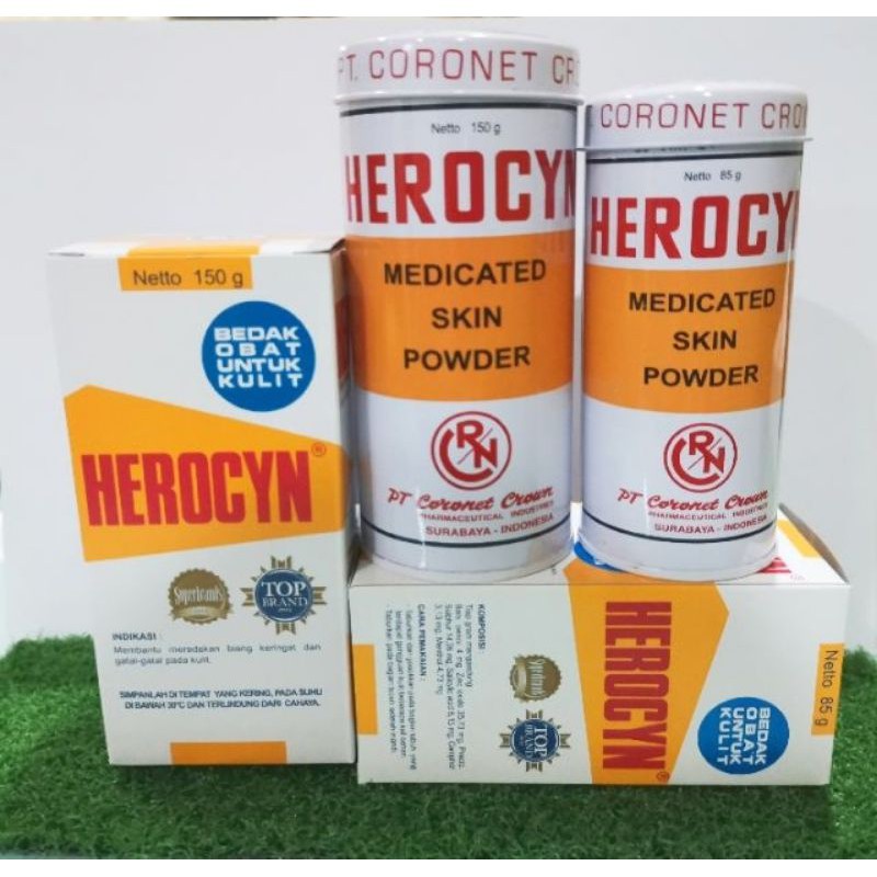 HEROCYN MEDICATED SKIN POWDER BEDAK GATAL | Shopee Malaysia