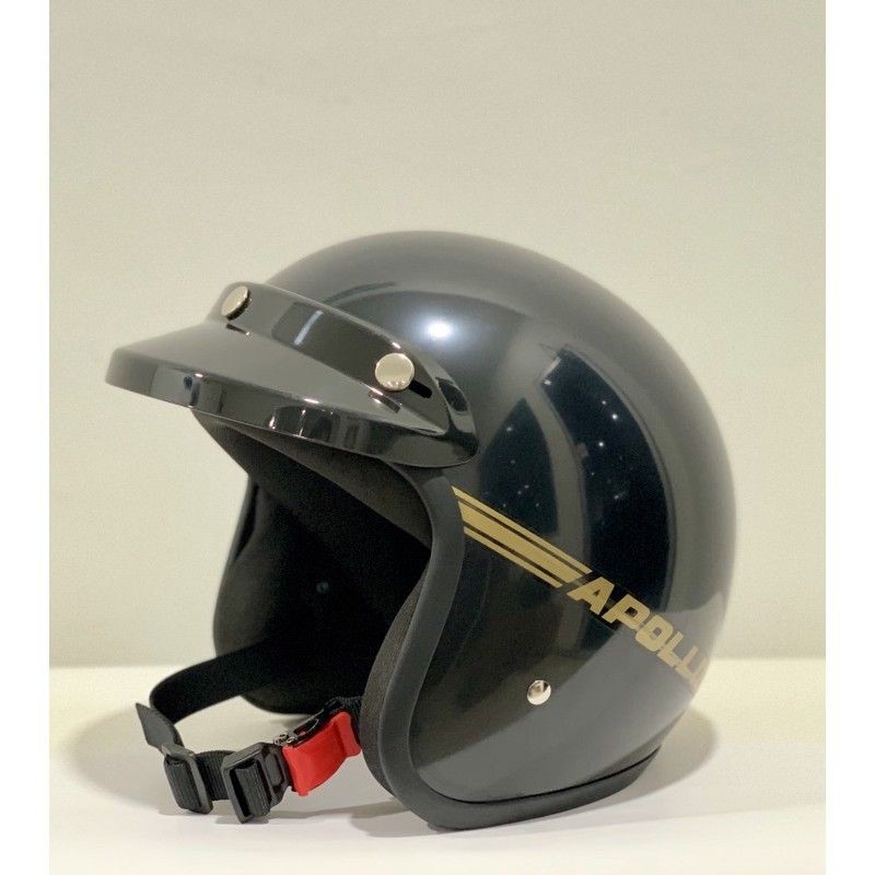 APOLLO HELMET (100% ORIGINAL STOCK CLEARANCE OFFER) VISOR 3PIN TYPE ...
