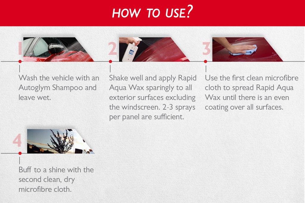 AUTOGLYM Rapid Aqua Wax The Fastest Way To A Lasting Shine (500ml ...