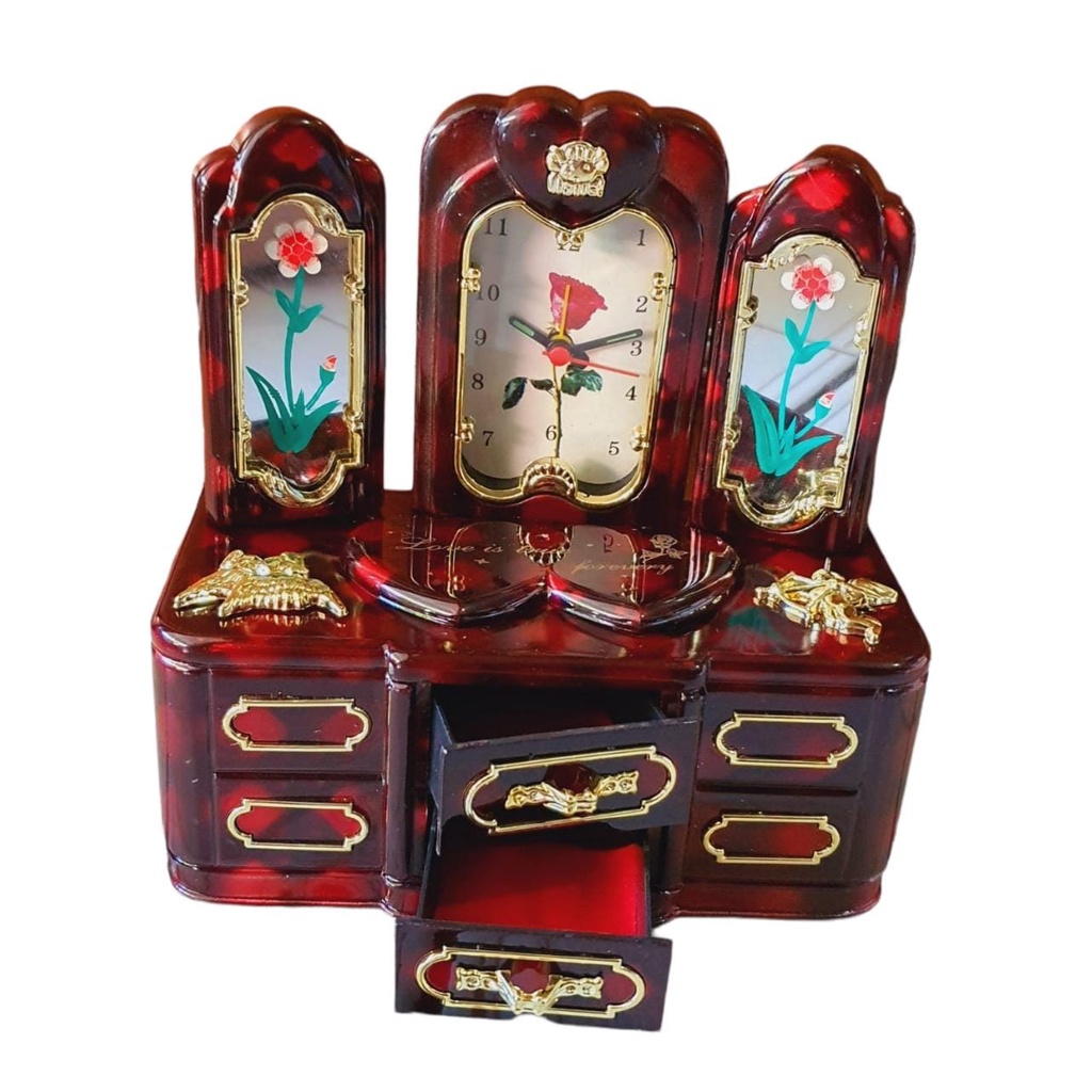 Music Box Shape Clock Cabinet | Shopee Malaysia