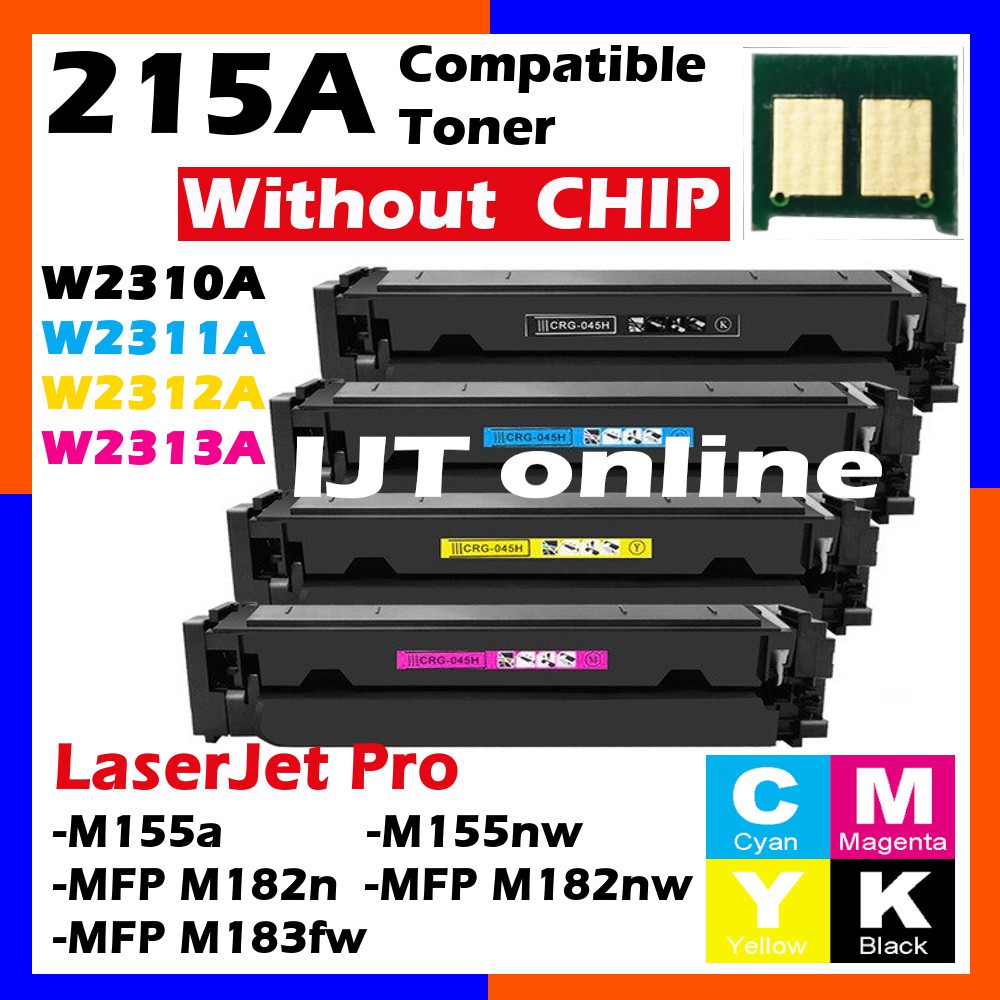 Compatible to HP 215A HP215A W2310A W2311A W2312A W2313A Color Laser ...