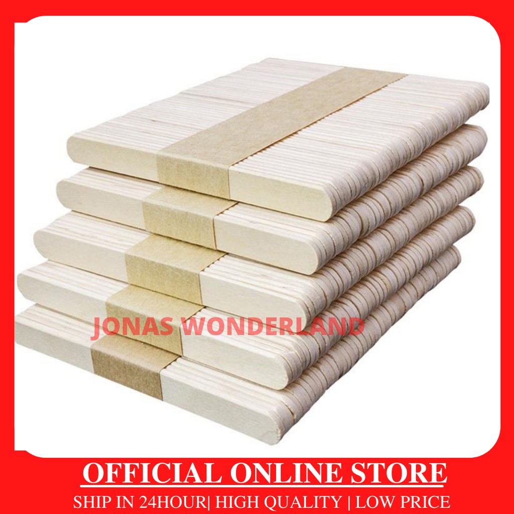 (1 CARTON) Ice Cream Sticks, Popsicle Sticks, Coffee Stirrer, Craft ...