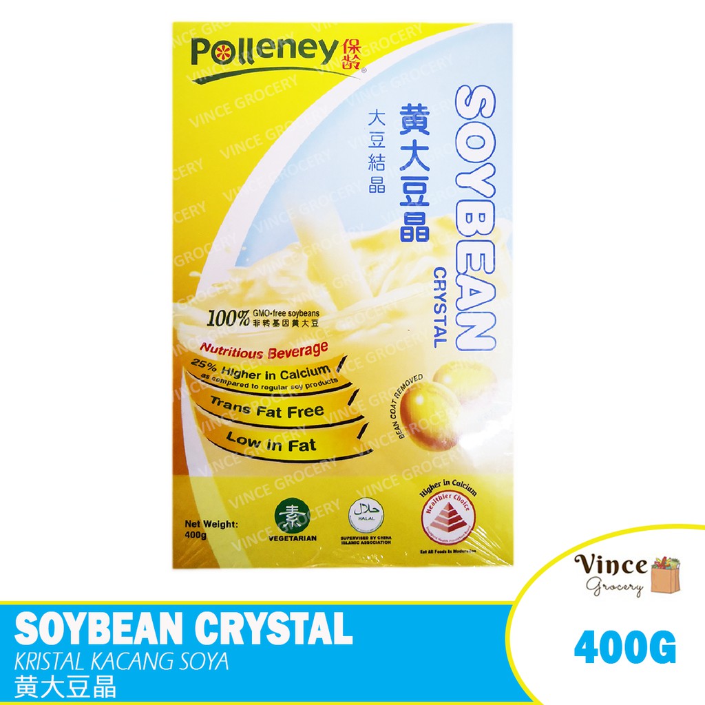 POLLENEY Soybean Crystal | 黄大豆晶 400G | Shopee Malaysia