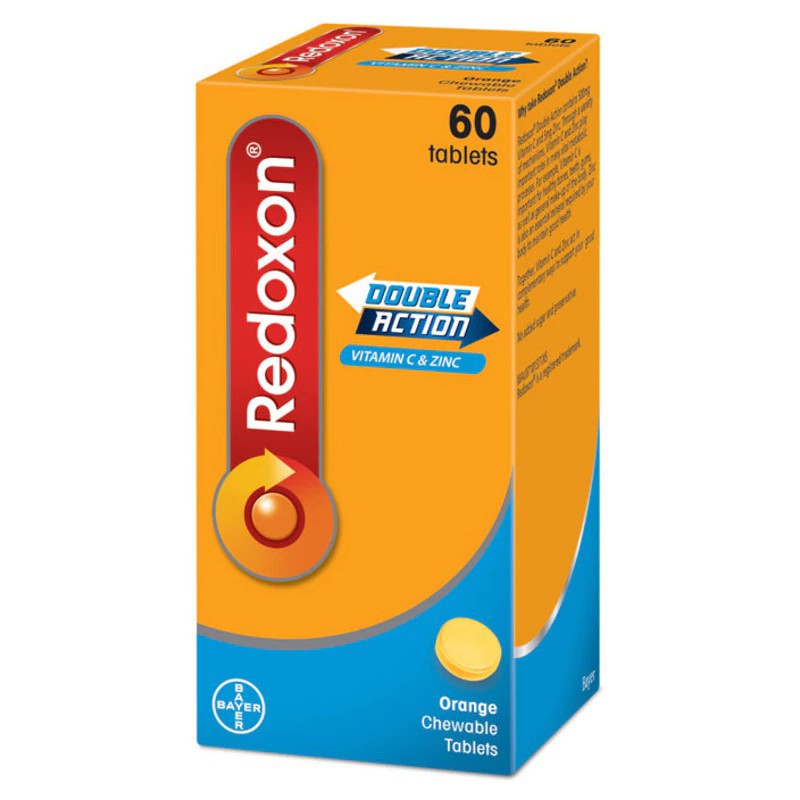 Redoxon Double Action Vitamin C Chewable Tablets 60’s | Shopee Malaysia