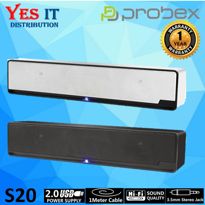 Probex Multimedia Mini Speaker S30 ( replace Mini Speaker S20) | Shopee ...