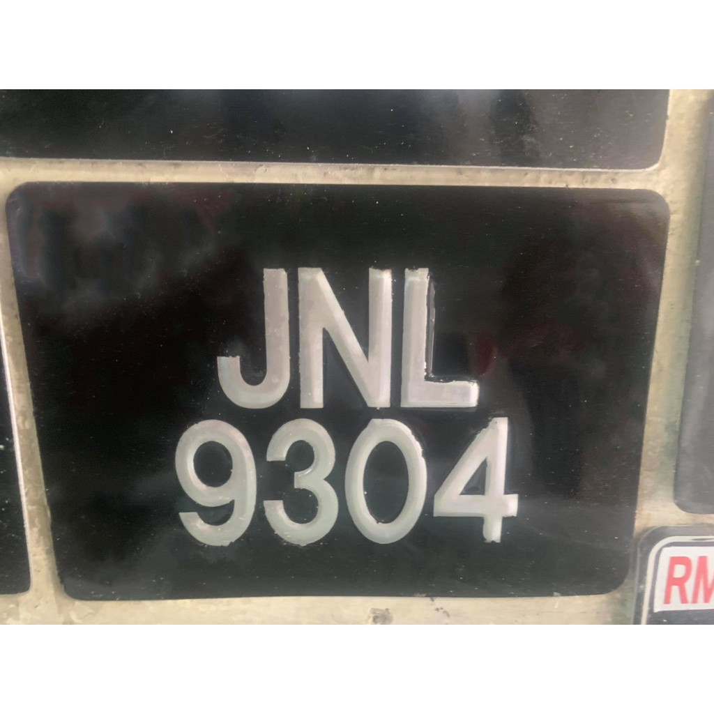 NUMBER PLATE BESI KETUK & NUMBER PLATE TANAM DALAM NOMBOR PLATE MOTOR ...