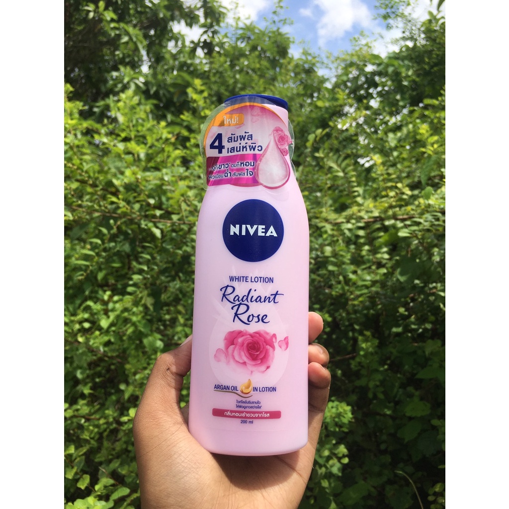 Nivea Radiant Rose White Lotion Moisturize Soft Non-Drying Skin ...