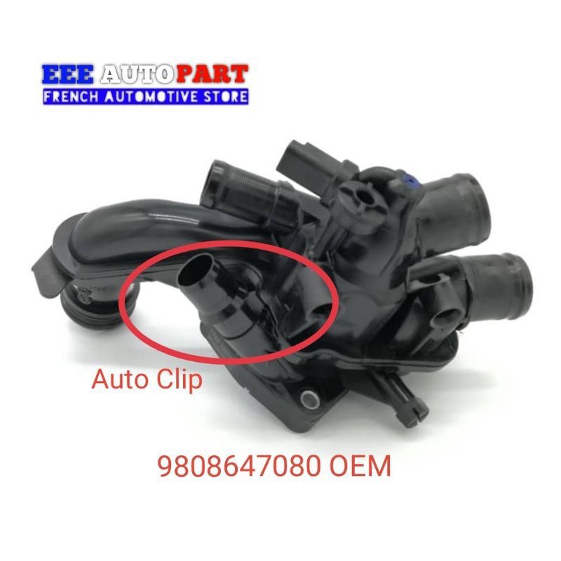 Thermostat Housing For Peugeot 207cc 308(1.6T) 308(VTI) 408 3008 5008 ...