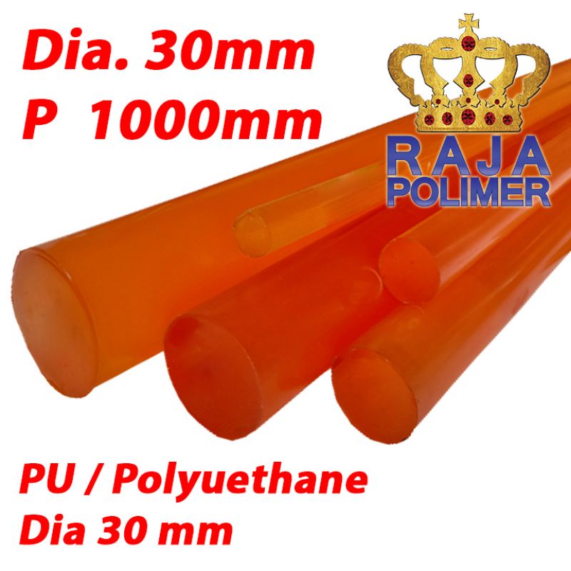 Pu As Dia 30 mm x 1000 Polyurethane Polyurethane Polyurethane Rod ...