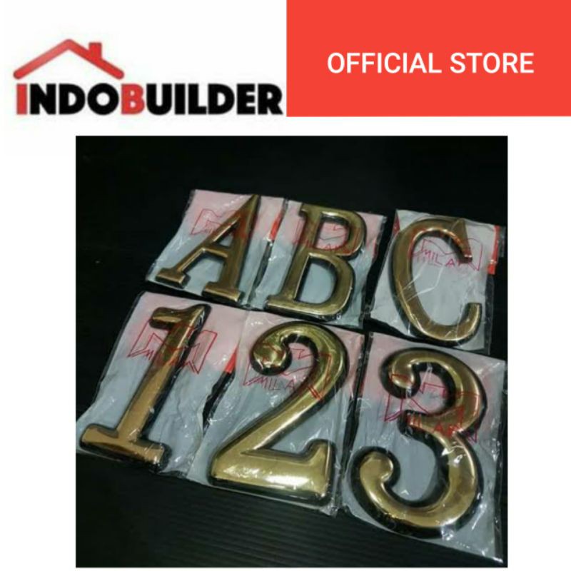 Indo BUILDER Home Numbers / ABJAD ALPHABET Home Temple | Shopee Malaysia