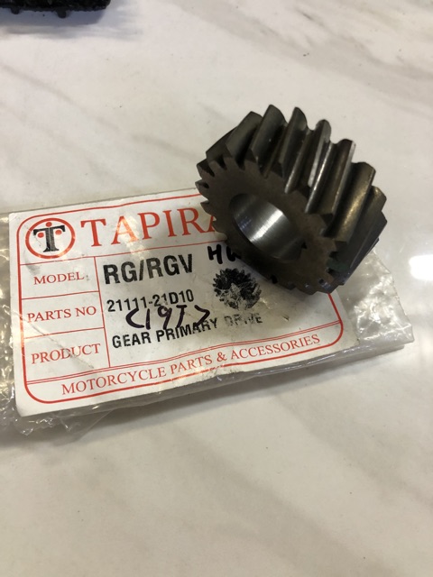gear primary drive suzuki RGS110 /RGV 19T/20T | Shopee Malaysia