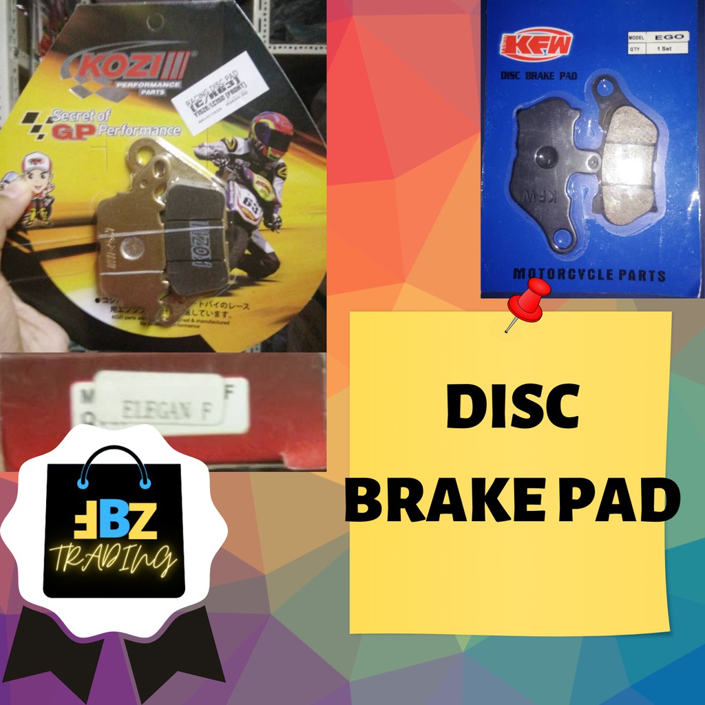 DISC BRAKE PAD (Jenama:KFW,HAYAKO,TCB,TE,TAEGEN,KOZI) | Shopee Malaysia