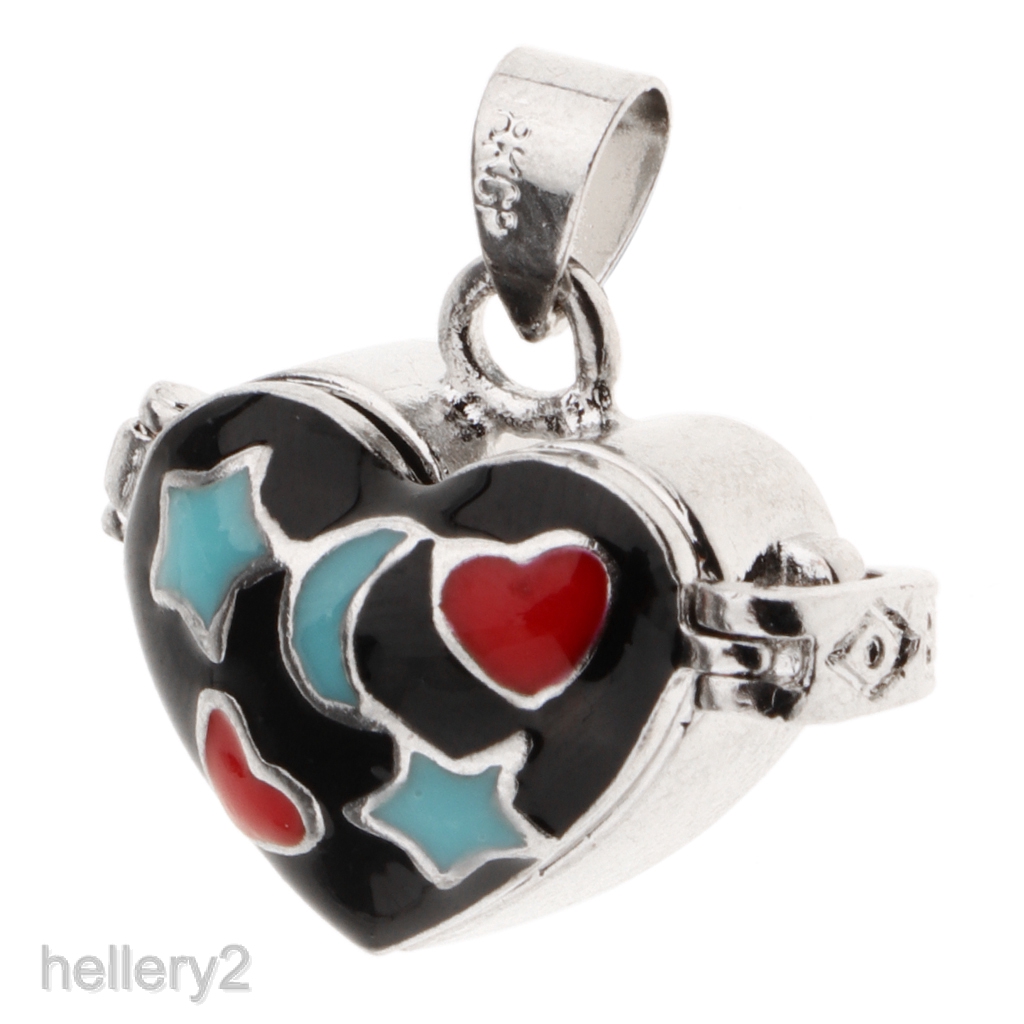 [HelleryabMY] Openable Locket Heart Memorial Keepsake Casket Memory for ...